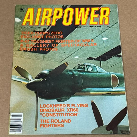 Airpower Magazine | Other | Airpower Magazine March 977 Saipan Zero ...